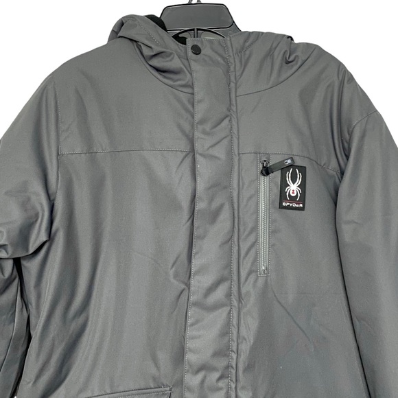 Spyder | Jackets & Coats | New Spyder Mens Hooded Parka Jacket Hydroweb ...